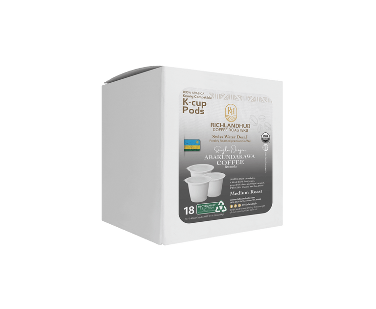 Decaf AKAGERA - Organic Rwanda Coffee (K-Cup® Pods) - 18Ct Box ...